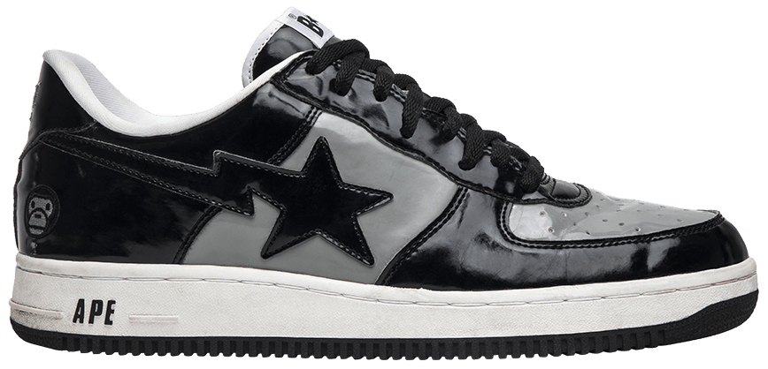 Buy Bapesta FS-001 Low 'Black Grey' - 680 2 | GOAT