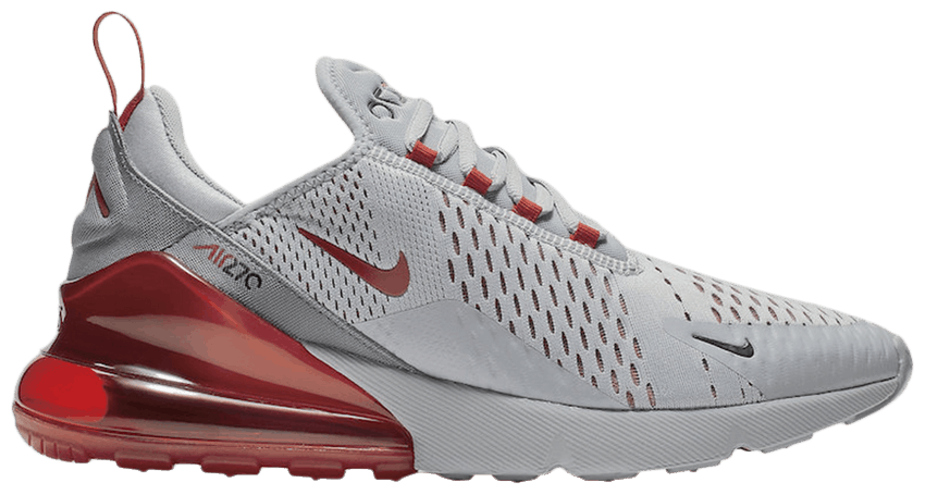 Buy Nike Air Max 270 'Wolf Grey Red' - AH8050 018 | GOAT