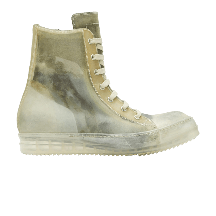 Buy Rick Owens Geobasket High 'Green Transparent' - 191232M236003 | GOAT