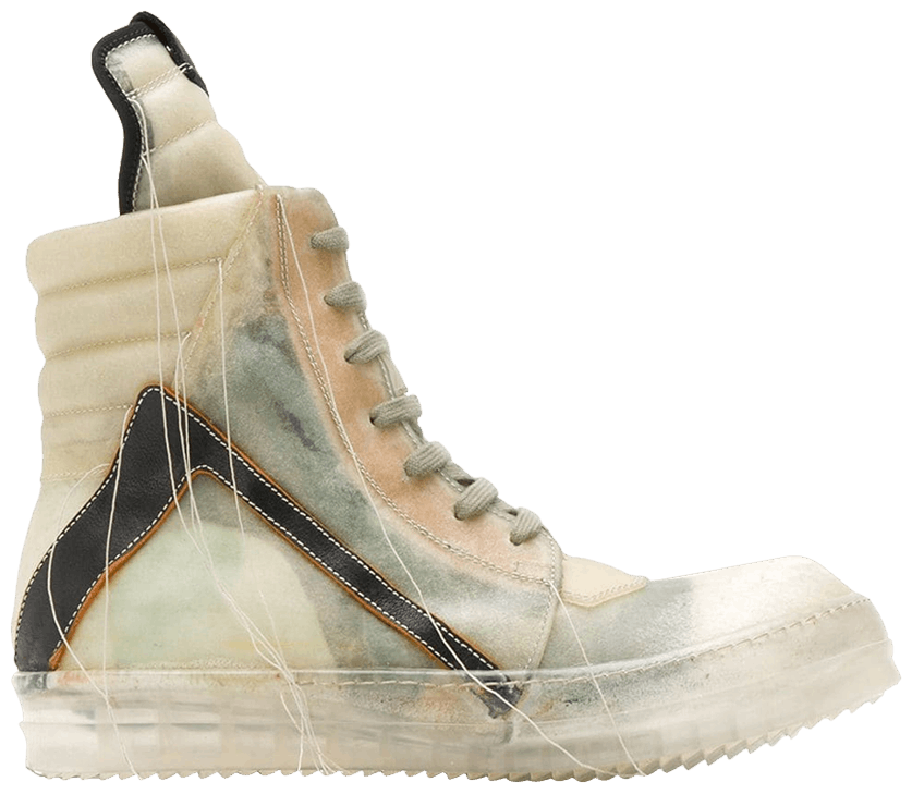 Buy Rick Owens Geobasket High 'Babel' - RU19S2884LCOM12 | GOAT