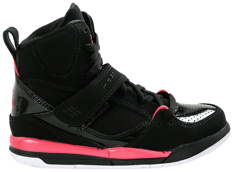 Buy Jordan Flight 45 High PS 'Black Vivid Pink' - 524863 017 | GOAT