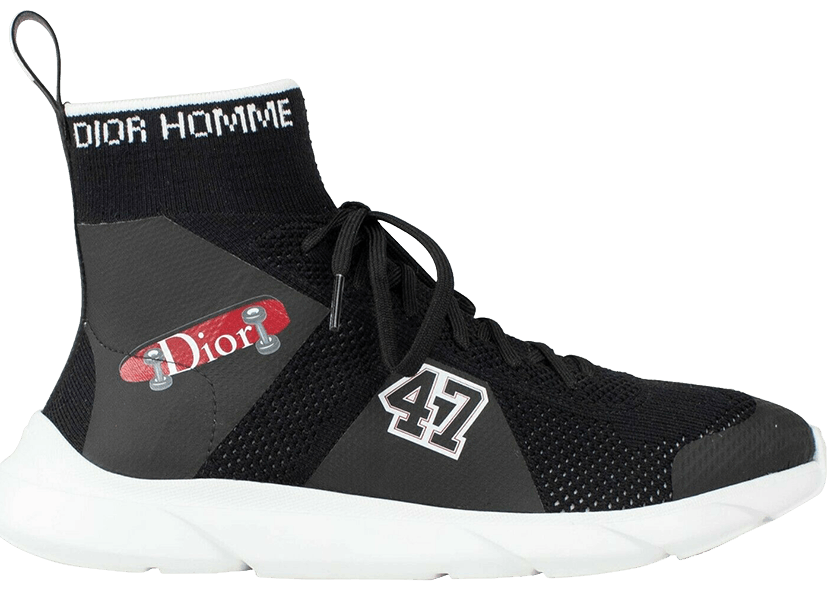 Buy Dior B21 Sock 'Black' - 3SN236YGC | GOAT