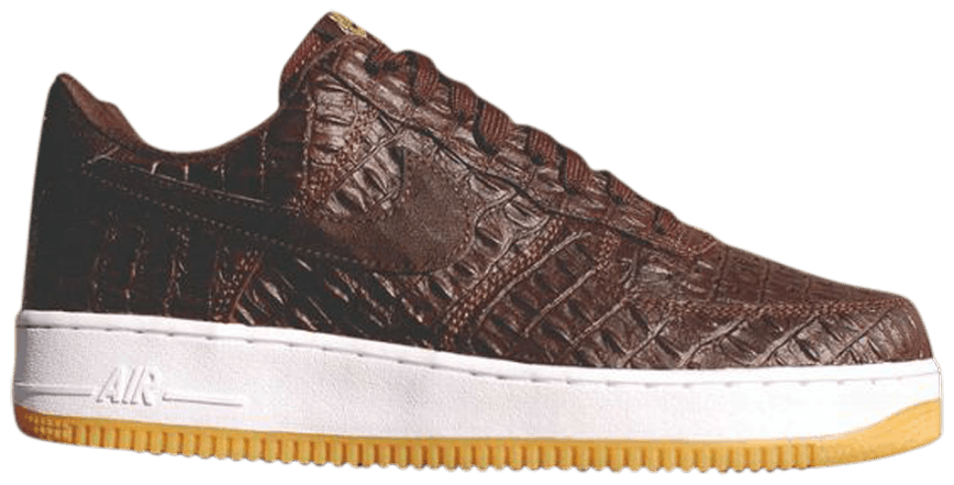 Buy Nike Air Force 1 Low '07 LV8 'Brown Croc' - 718152 200 | GOAT