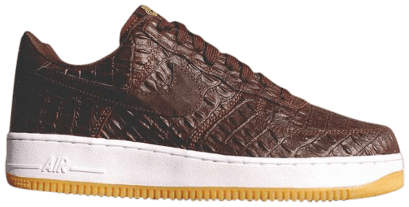 Buy Nike Air Force 1 Low '07 LV8 'Brown Croc' - 718152 200 | GOAT