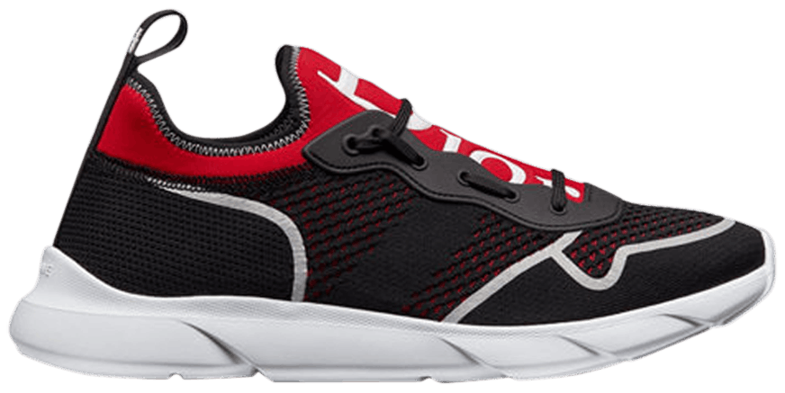 Buy Dior B21 Neo Technical Knit 'Red Black' - 3SN243YJC H963 | GOAT