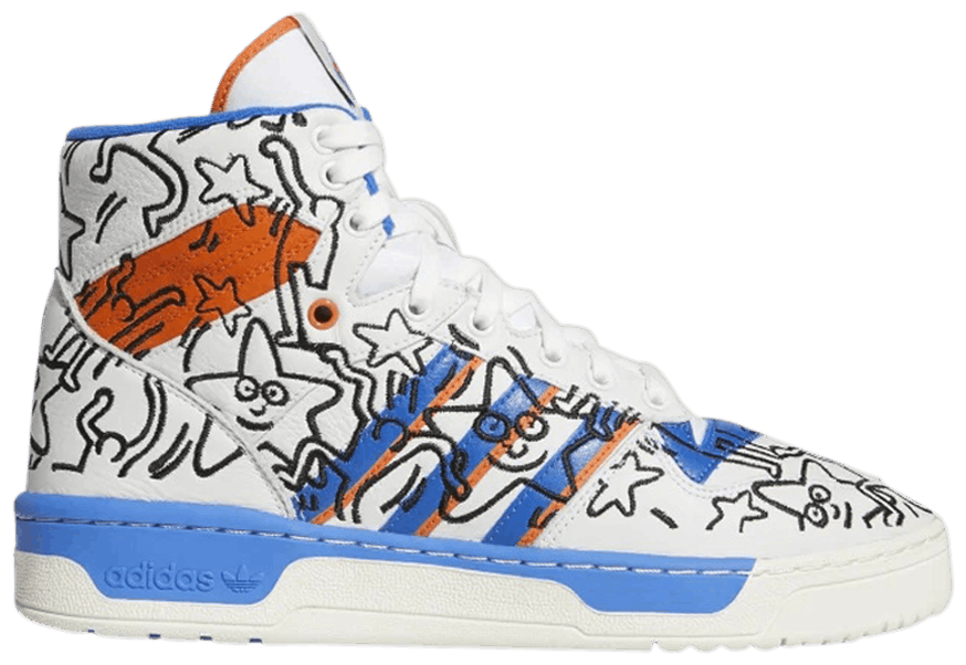 Buy Keith Haring x adidas Rivalry High 'Pop Art' - EE9296 | GOAT