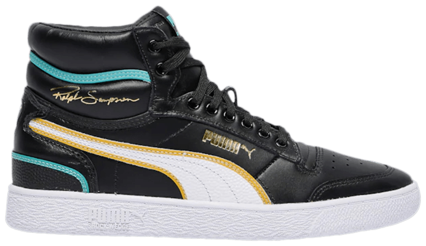 Buy Puma Ralph Sampson Mid OG 'Black Teal' - 370842 01 | GOAT