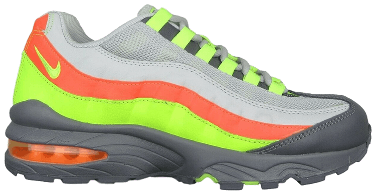 Buy Nike Air Max 95 PS 'Grey Volt Orange' - 905461 008 | GOAT