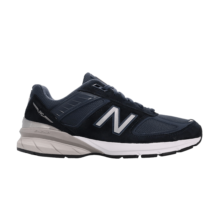 Buy 990v5 Made In USA 2E Wide 'Navy Silver' - M990NV5 2E | GOAT UK