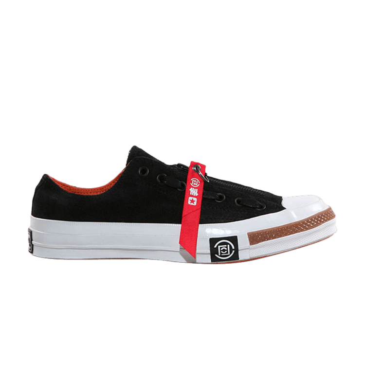 Buy CLOT x Undefeated x Chuck 70 Ox Black 141755C GOAT CA
