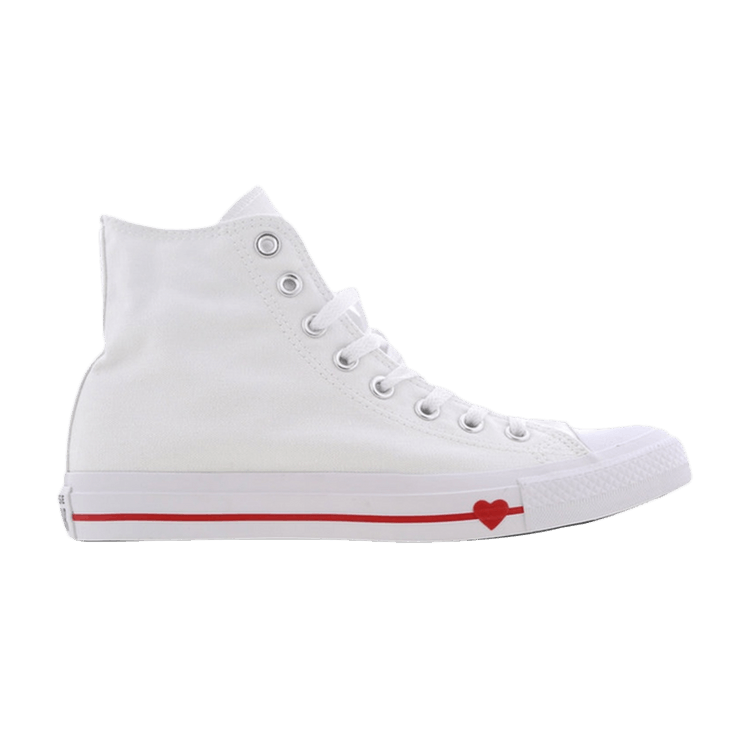 Buy Converse Chuck Taylor All Star High 'White Heart' - 164683C | GOAT