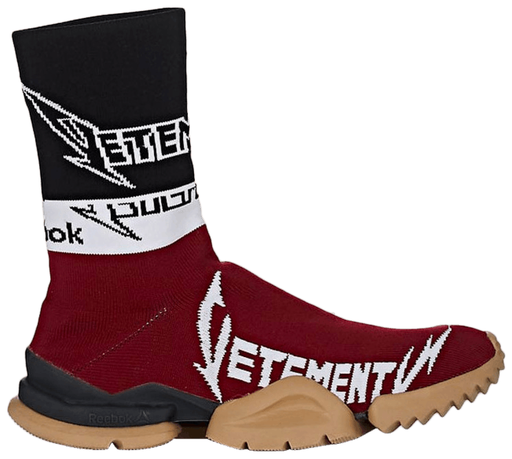 Buy Vetements x Reebok Sock Runner 'Burgundy Black' - CN7274 | GOAT