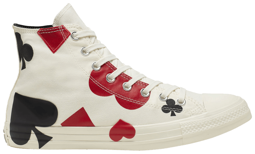 Buy Converse Chuck Taylor All Star High 'Deck of Card' - 165669C | GOAT