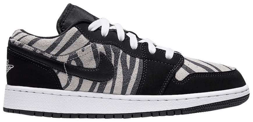 Buy Air Jordan 1 Low GS 'Zebra' - 553560 057 | GOAT