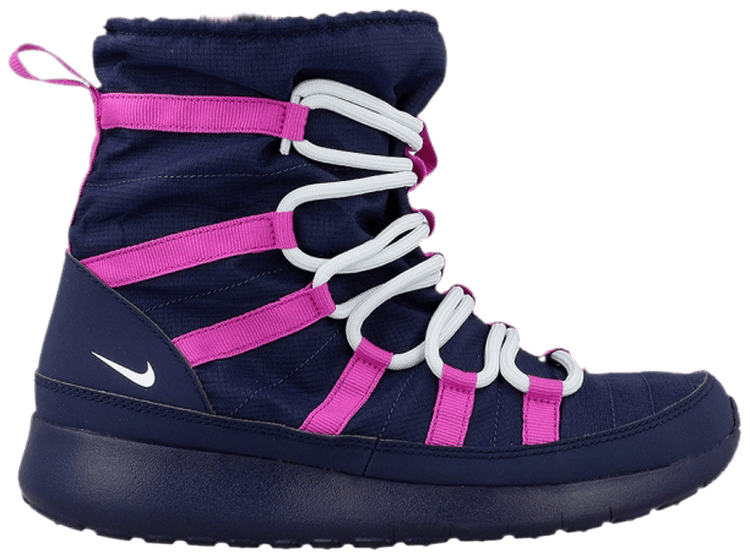 Buy Nike Roshe One High GS 'Purple Dark Blue' - 807758 407 | GOAT