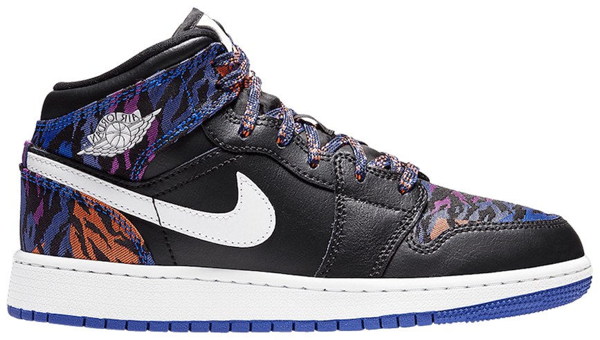 Buy Air Jordan 1 Mid SE GS 'Tiger Stripe' - AV5174 005 | GOAT