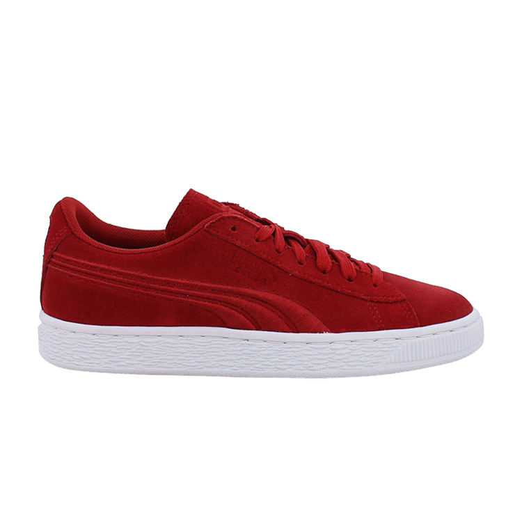 Buy Puma Suede Classic Badge Jr 'Red' - 362951 03 | GOAT