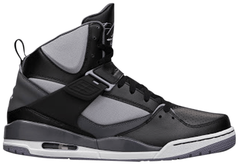 Buy Jordan Flight 45 High 'Black Dark Grey Cement' - 384519 010 | GOAT