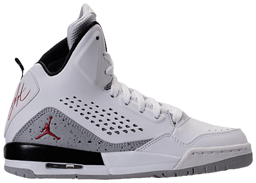 Buy Air Jordan SC-3 BG 'White Cement' - 629942 105 | GOAT