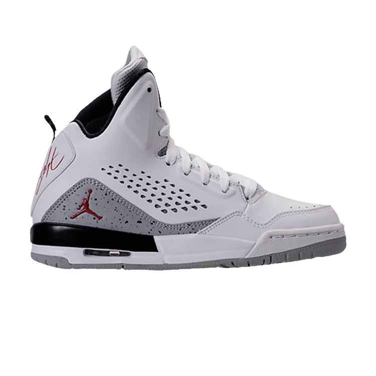 Buy Air Jordan SC-3 BG 'White Cement' - 629942 105 | GOAT