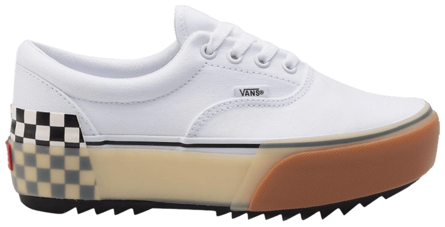 Buy Vans Era Stacked 'White Checkerboard' - VN0A4BTOTDC | GOAT