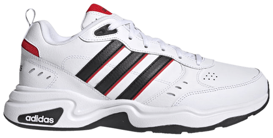Buy Adidas Strutter Wide 'White Black Red' - EG5140 | GOAT