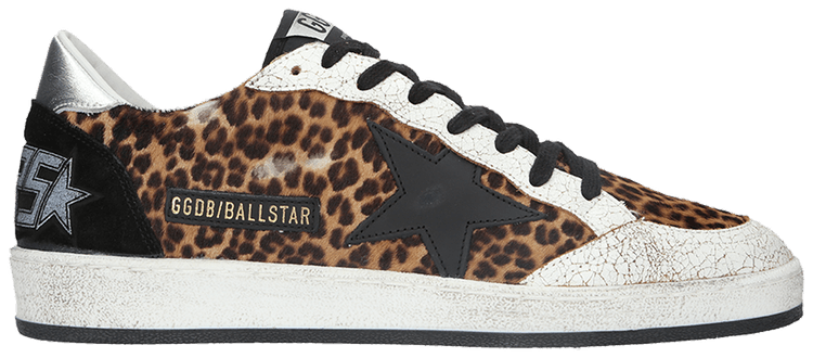 Buy Golden Goose Ball Star Low 'Leopard Print' - G35MS592 A18 | GOAT