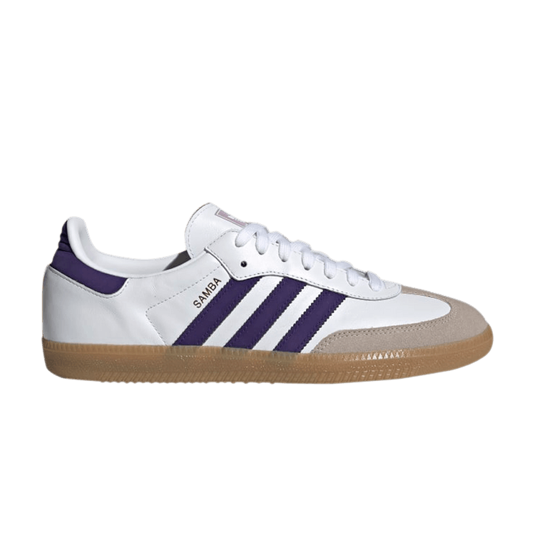 Buy Adidas Samba OG 'White Collegiate Purple' - EE5452 | GOAT