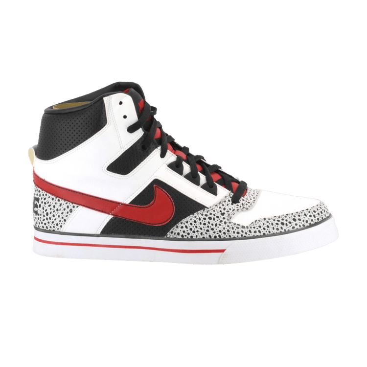 Buy Nike Delta Force High AC 'White Cement Red' - 370424 161 | GOAT