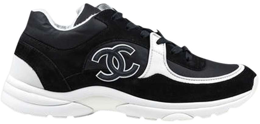 Buy Chanel CC Logo Sneaker 'Black White Reflective' - G34361 Y53654 | GOAT