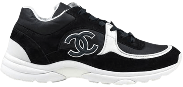 Buy Chanel CC Logo Sneaker 'Black White Reflective' - G34361 Y53654 | GOAT