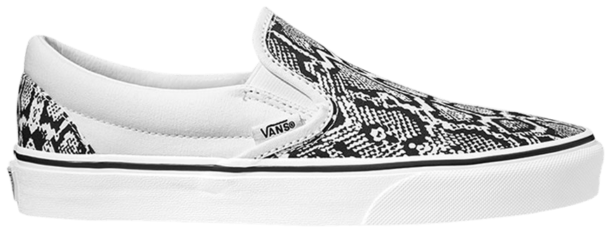 Buy Vans Classic Slip-On 'Python White' - VN0A4U38WTQ | GOAT