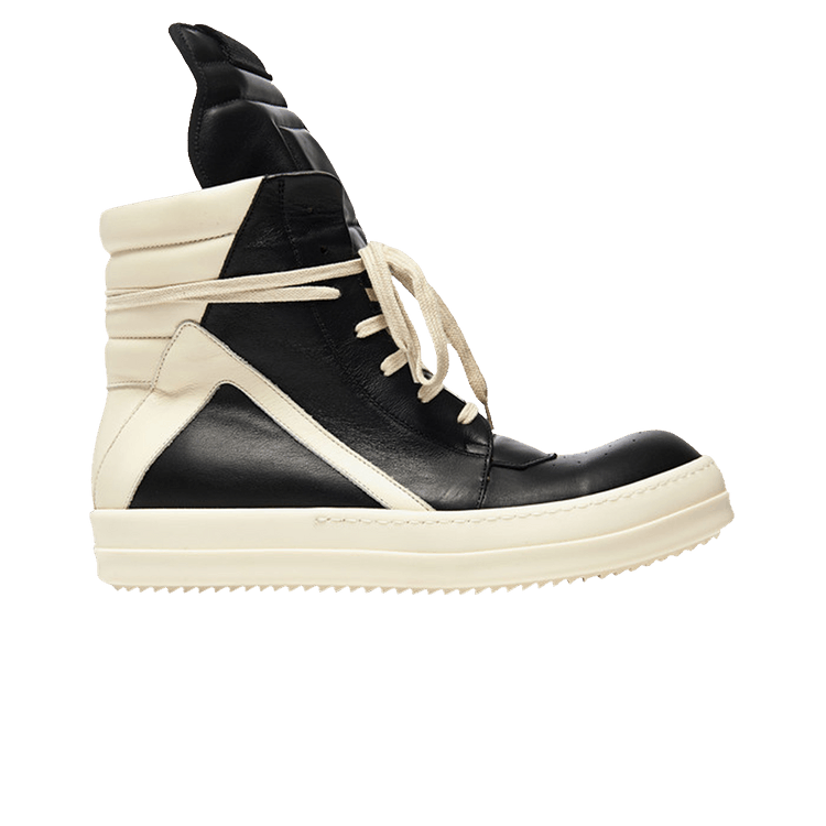 Buy Rick Owens Geobasket 'Milk Black' 2019 - RU19F4894 LPO | GOAT
