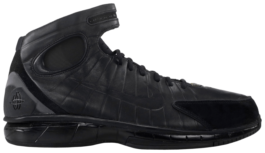Buy Nike Air Zoom Huarache 2K4 OT 'Black Silver' - 309295 001 | GOAT