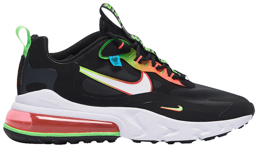 Buy Nike Air Max 270 React 'Worldwide Pack - Black' - CK6457 001 | GOAT