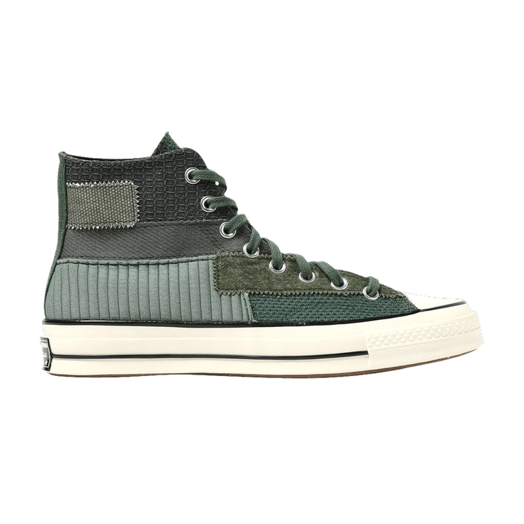 Buy Converse Chuck 70 Hi 'Mono Patchwork - Black Forest' - 167138C | GOAT