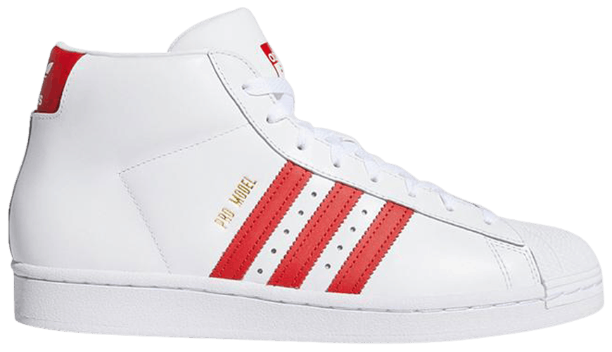 Buy Adidas Pro Model 'White Scarlet' - FV4493 | GOAT