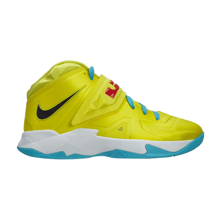 Buy Nike LeBron Soldier 7 GS 'Sonic Yellow Blue' - 599818 700 | GOAT AE