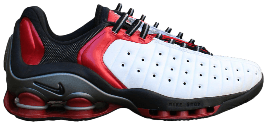 Buy Nike Shox VC 2 Low 'White Black Red' - 303971 101 | GOAT
