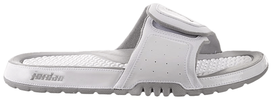 Buy Jordan Hydro 2 Slide 'White Metallic Silver' - 312527 115 | GOAT