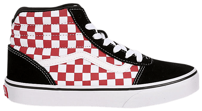 Buy Vans Ward High Kids 'Checkerboard - Black Chili' - VN0A38JAPVK ...