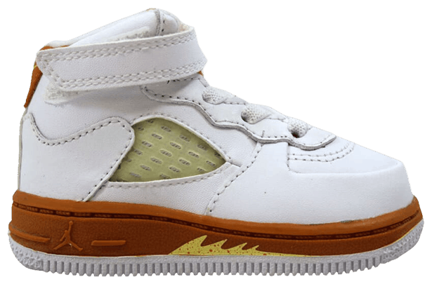 Buy Air Jordan Force 5 TD 'White Carrot Lemon' - 318605 181 | GOAT