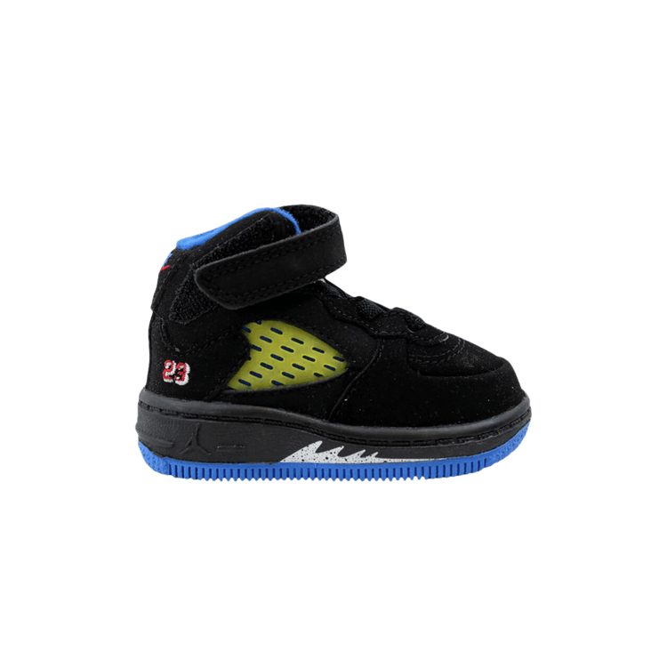 Buy Air Jordan Force 5 TD 'Black New Blue' - 318611 061 | GOAT