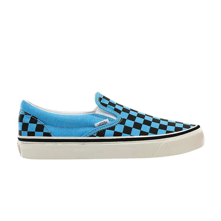 Buy Classic Slip-On 98 DX 'Anaheim Factory - Blue Neon Checkerboard ...