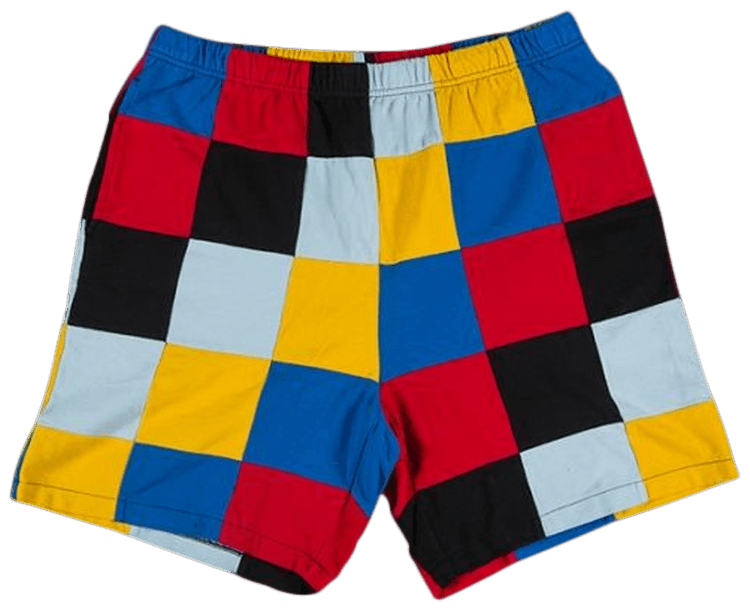 Supreme Patchwork Pique Short 'Red' | GOAT