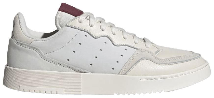 Buy Supercourt 'Chalk White Burgundy' - EF5868 | GOAT