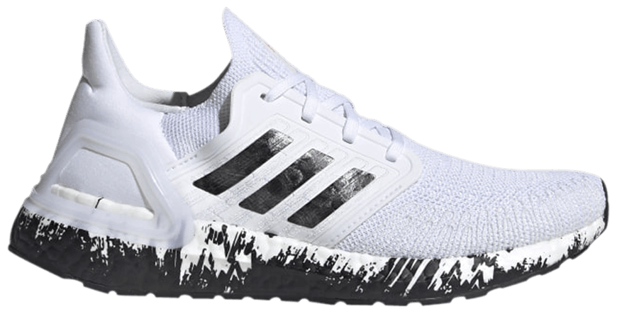 Buy Adidas Wmns UltraBoost 20 'Paint Splatter - White Black' - EG1370 ...