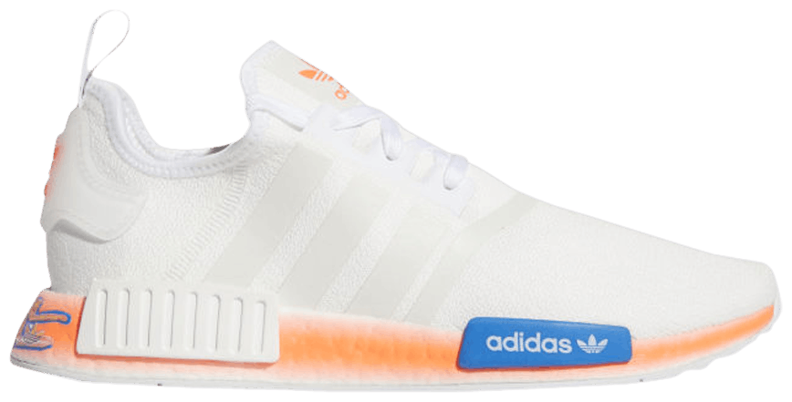 Buy Adidas NMD_R1 'Graffiti - White Signal Coral' - FV7852 | GOAT