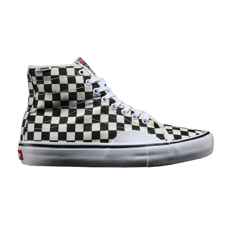 Buy Vans AV Classic High Pro 'Checkerboard' - VN0A38C1APK | GOAT