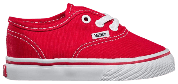 Buy Authentic Toddler 'Red' - VN000ED9RED | GOAT